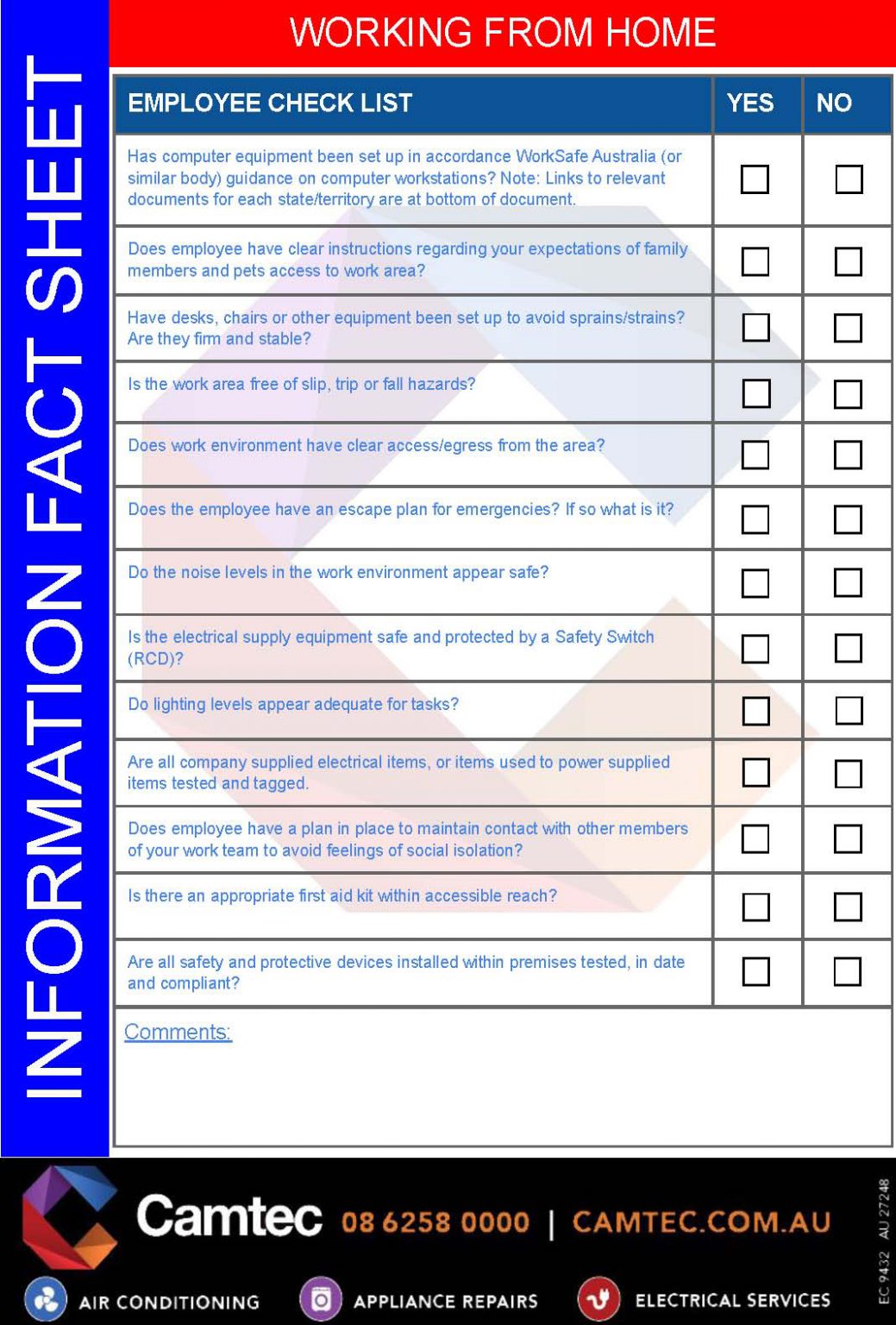 Camtec - Leading Electrical Company in Western Australia